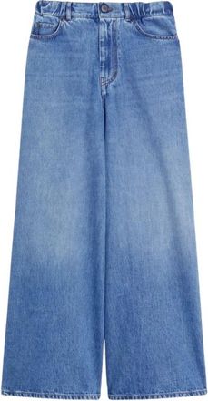 Max Mara Femme, Jeans, Bleu, Taille: 36 FR Wkdabete Wide Jeans