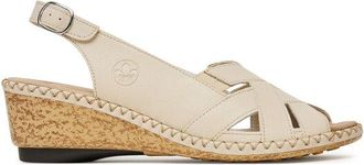 Rieker Sandalen 66189-60 Beige