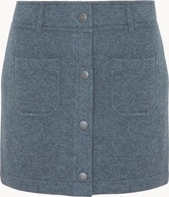 Kujten Jupe courte cachemire jacquard, 4 fils - Jupe Dakota