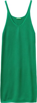 Benetton Kleid 1290DV00S, Brillantgr&uuml;n 24B, L Damen, Brillantgr&uuml;n 24b, L