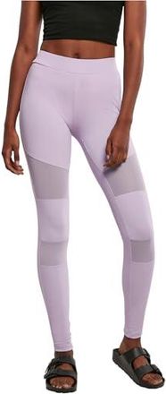 Urban Classics Legging Tech Mesh pour Femme, Lilas, XXL