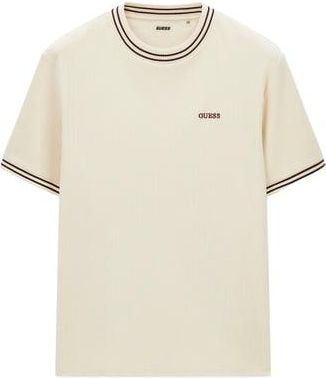Guess T-shirt manches courtes &agrave; logo en coton