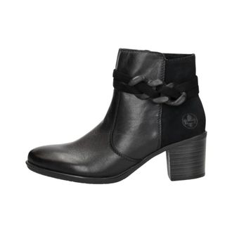 Rieker Enkellaarsjes Hak - - Shoes - Damen - Schwarzk - 42 EU