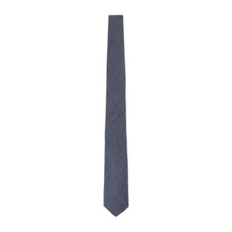 Canali Seidenkrawatte - - Accessories - Herren - Blau - ONE SIZE