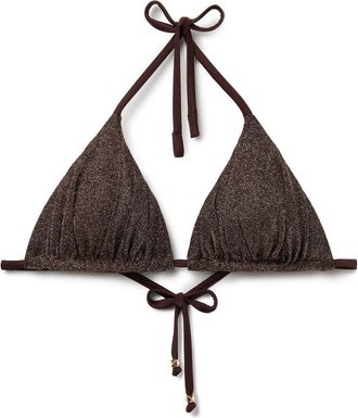 Calzedonia Bikinitop Brown Glitter