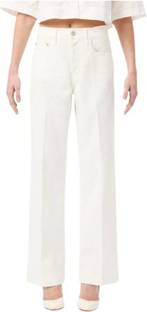 Cycle Femme, Jeans, Blanc, Taille: W29 Jean Droit Right