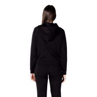 A|X Armani Exchange Viscose Blend Hoodie - Black