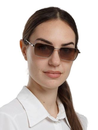 Zadig&Voltaire Unisex Sunglasses Total Shiny Ruthenium Metal Eyewear