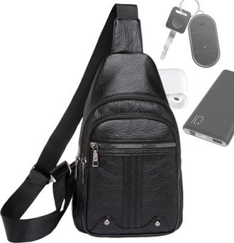 Generic Sac à bandoulière de voyage pour femme - Sac à dos élégant - Sac à dos à bandoulière léger | Mode Sangle simple - pour les longs voyages, les courses,