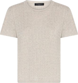 Bruuns Bazaar Femme, Pulls, Beige, Taille: 38 FR Anemone BB Glady Knit