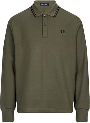 Fred Perry Polo droit uni manches longues
