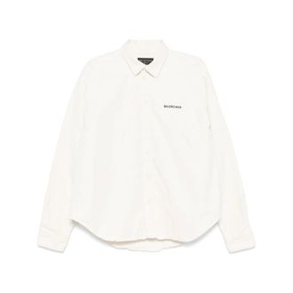 Balenciaga Damen, Blusen & Hemden, Wei&szlig;, MGr&ouml;&szlig;e