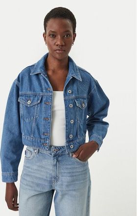 HUGO BOSS Jeansjacke Galatea 50556970 Blau Regular Fit