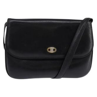Celine Pre-owned Sac bandouli&egrave;re Vintage Triomphe - Femme - Pre-owned - Noir - Taille: ONE Size