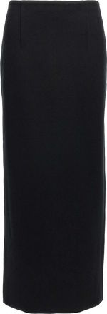 Auralee Jupe Midi - Noir