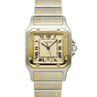 Cartier Montre Pre-owned Vintage - Homme - Pre-owned - Beige - Taille: ONE Size