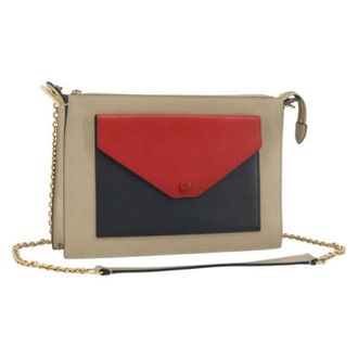 Celine Pre-owned Vintage Shoulder Bag - Femme - Pre-owned - Beige - Taille: ONE Size