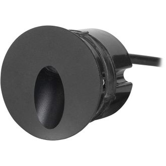 Forlight Forlight Encastrés De Mur Ip65 Icon Round Led 2.2W 3000K Noir 61Lm