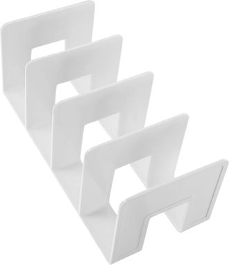 Pretyzoom Desktop Datei Organizer aus Acryl Schreibtisch Regal f&uuml;r B&uuml;cher Ordner und Dokumente Praktischer B&uuml;ro Desktop aufbewahrungssystem f&uuml;r Geordnete Arbeit