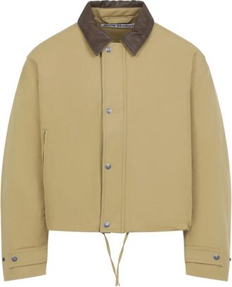 Acne Studios Homme, Vestes, Beige, Taille: S Blouson Bomber en Twill
