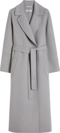 Max Mara Femme, Manteaux, Gris, Taille: 34 FR Smmelisa Belted Coat