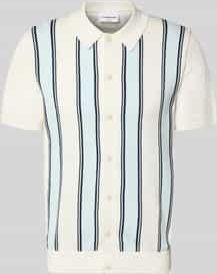 Lindbergh Polo-Cardigan mit 1/2-Arm