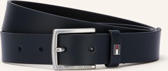Tommy Hilfiger Lederg&uuml;rtel blau
