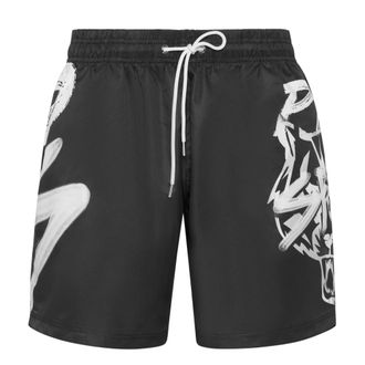 Plein Sport Jogging Shorts - - Sport - Herren - Schwarzk - S