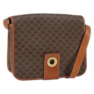 Celine Sac bandouli&egrave;re vintage en plastique Pre-owned - Femme - Pre-owned - Brun - Taille: ONE Size