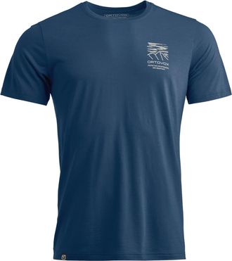 Ortovox Ortovox, Homme, Tops, Bleu, Taille: XL 150 Cool Mtn Mission TS