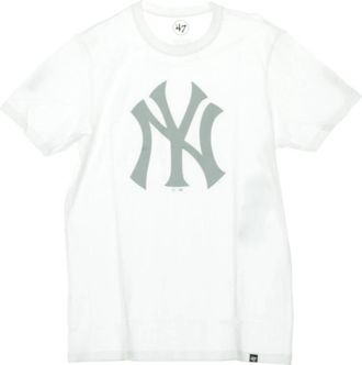 47 Brand Mlb Club Tee Neyyan - - Tops - Herren - Wei&szlig; - XL