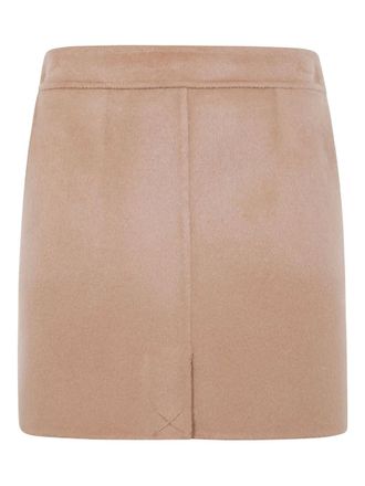 Semicouture minijupe Ilaria à détail de poche - Marron