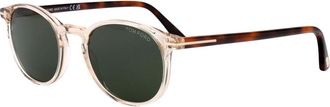 Tom Ford Homme, Accessoires, Brun, Taille: 48 MM Lunettes de soleil &eacute;l&eacute;gantes Andrea-02