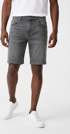 Only & Sons Shorts ONLY & SONS ONSWEFT BOX PIM DNM SHORTS VD, Herren, Gr. XXL, N-Gr, medium grau denim, Web, Obermaterial: 50% Baumwolle, 30% Polyester, 18% Visko