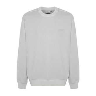 Carhartt Work in Progress Duster Script Sweat - - Sweatshirts & Hoodies - Herren - Grau - S