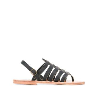 K.Jacques K.jacques, Femme, Chaussures, Noir, Taille: 40 EU Flat Sandales