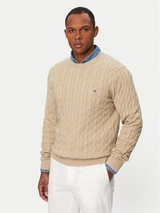 Tommy Hilfiger Pullover MW0MW33132 Beige Regular Fit
