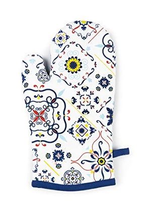 Excelsa Vietri Color Ofenhandschuh, Einheitsgr&ouml;&szlig;e, Futter 100% Baumwolle, F&uuml;llung aus Polyester