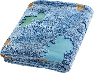 Generic Leuchtdecke | Flanell-Cartoon-Dinosaurier-Leuchtdecke, doppelseitiges Design | Kuscheliger Fleece-&Uuml;berwurf f&uuml;r Kinder, M&auml;dchen, warme, Flauschige, im 
