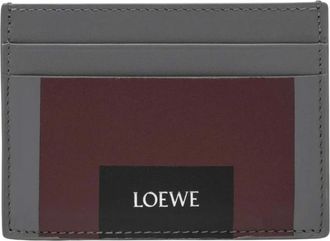 Loewe Homme, Accessoires, Gris, Taille: ONE Size Porte-cartes de cr&eacute;dit Albers