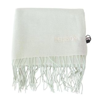 Missoni Kaschmirschal mit Fransen - - Accessories - Herren - Wei&szlig; - ONE SIZE