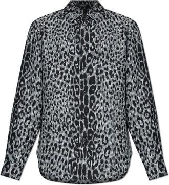 Versace Herren, Shirts, Grau, SGröße