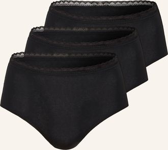 Schiesser 3er-Pack Slips Modern Multipacks schwarz