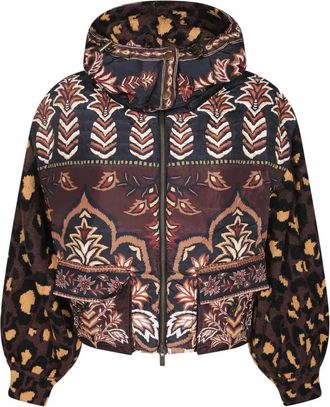 Farm Rio Farm Rio, Femme, Vestes, Multicolore, Taille: 38 FR Winter Ainika Puffer Jacket