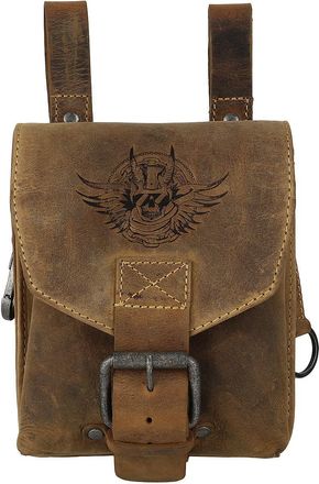 Greenburry Vintage Umh&auml;ngetasche Braun 18x12x8cm