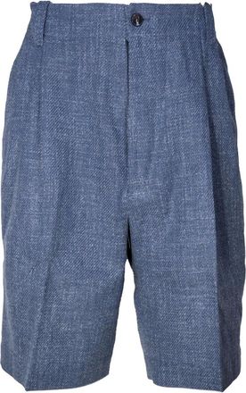 L.B.M. 1911 L.b.m. 1911, Homme, Shorts, Bleu, Taille: XL Short Bermuda Chino avec taille &eacute;lastique
