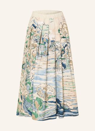 Max Mara Weekend Max Mara Faltenrock Adepto blau