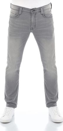 Mustang Jeans Herren Jeans Real X Oregon Tapered K Stretchhose Jeanshose Sweathose Denim 87% Baumwolle Blau Schwarz Grau, Größe:W 38 L 32, Farbauswahl: Light Grey D