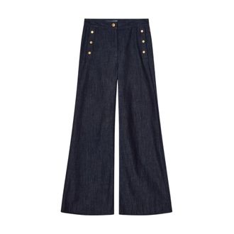 Busnel Femme, Pantalons, Bleu, Taille: 42 FR Pim Denim Trouser