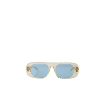 Burberry Pre-owned Plastik sonnenbrillen - - Pre-owned - Damen - Gelb - ONE SIZE